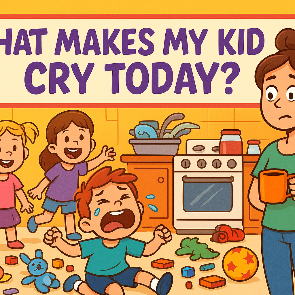 What Makes My Kids Cry Today – Real Life. Real Laughs. Real Jesus.